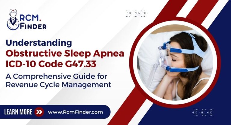 Obstructive Sleep Apnea ICD 10 Code Guide | RCM Finder
