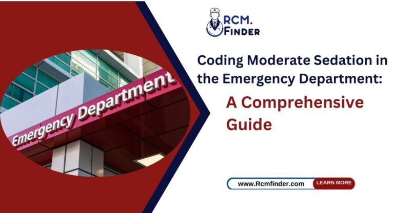 Understanding Moderate Sedation Coding in ED[Updated 2025]